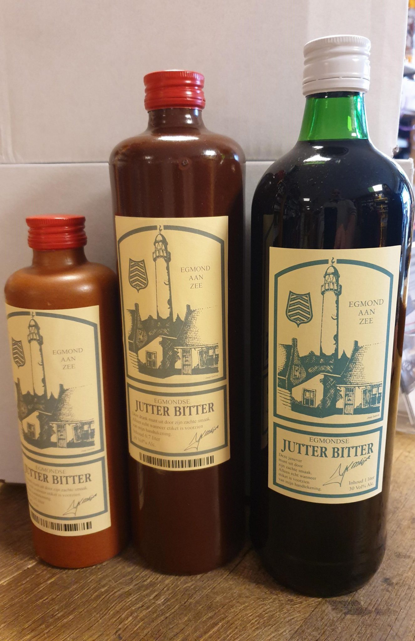 Egmondse Jutterbitter Kruik online bestellen? - Drankenwebshop