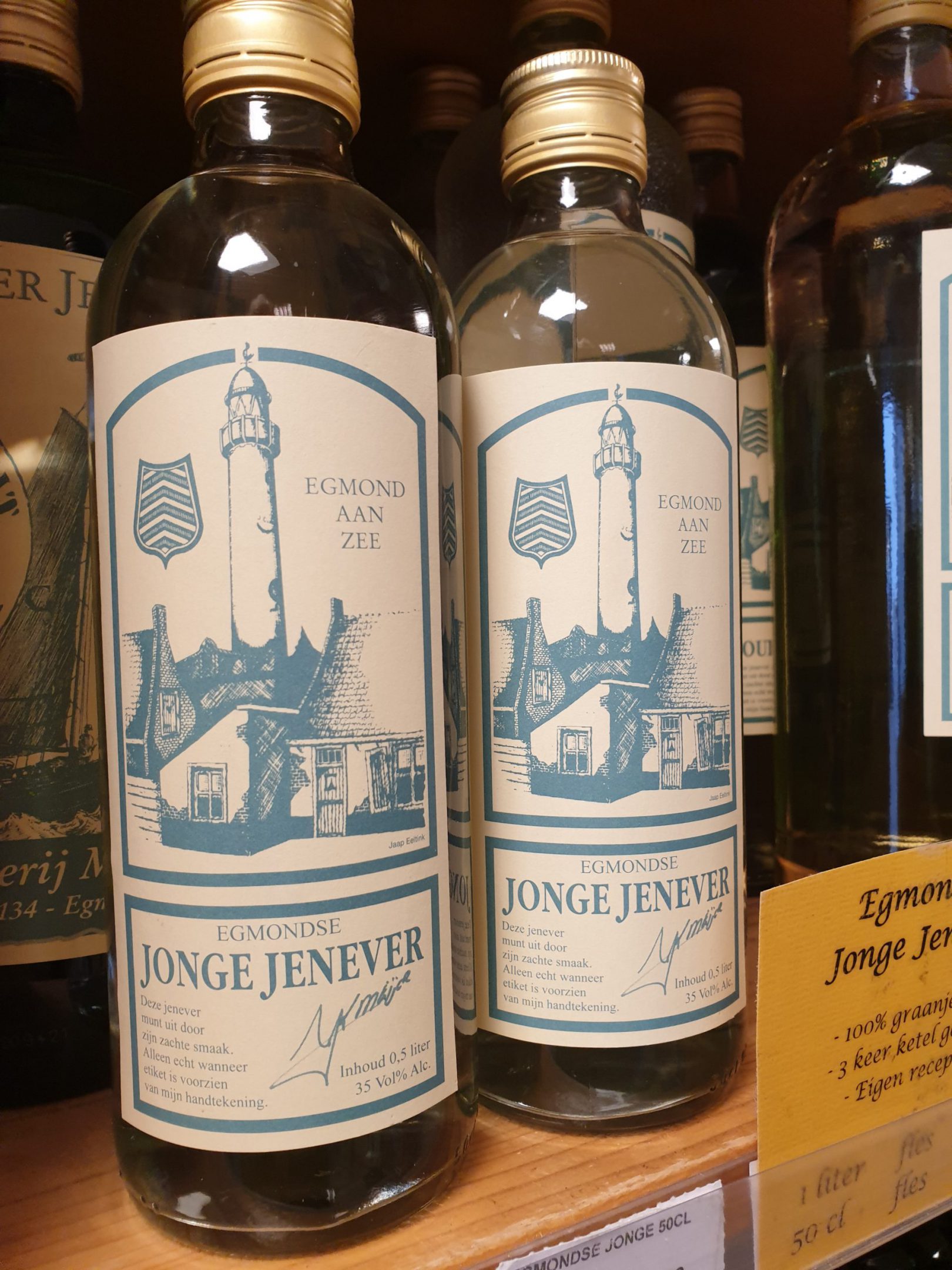 Egmondse Jonge Jenever online bestellen? - Drankenwebshop