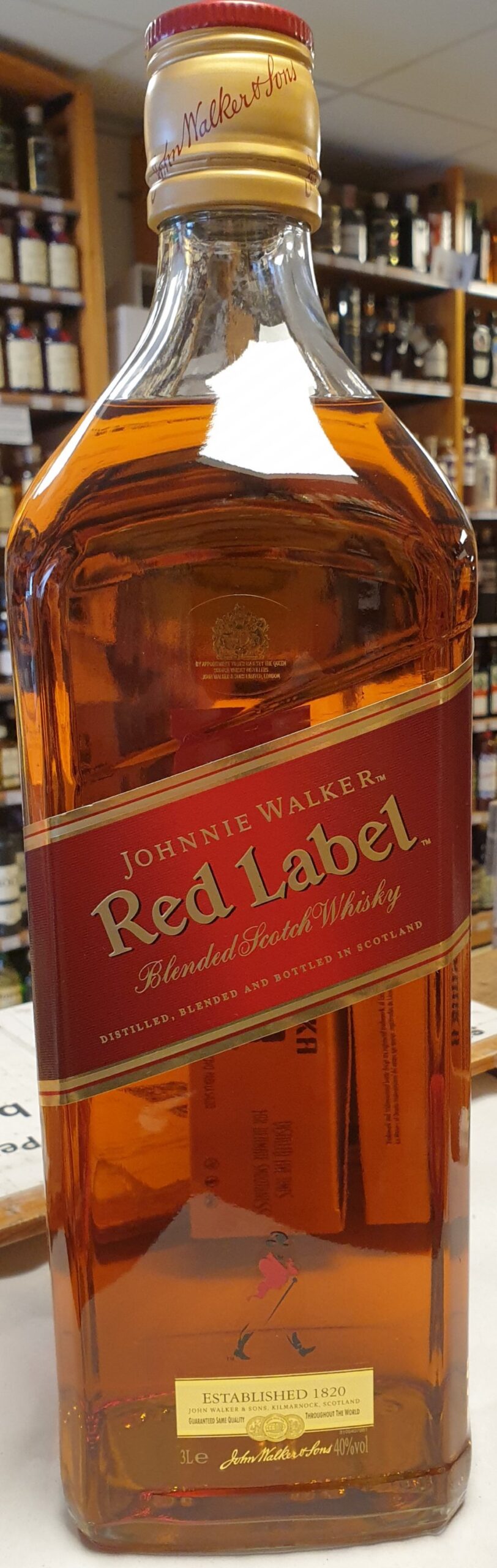 Johnnie Walker Red Label 3 Liter Megafles online bestellen ...